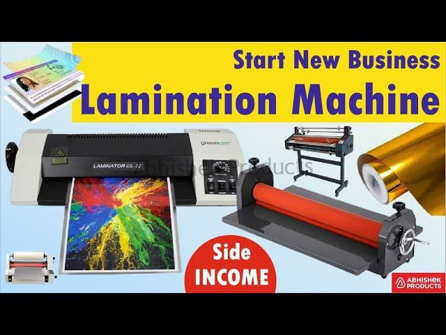 Start New Business Ep 7 - Using Lamination Machines[Improve Business ...