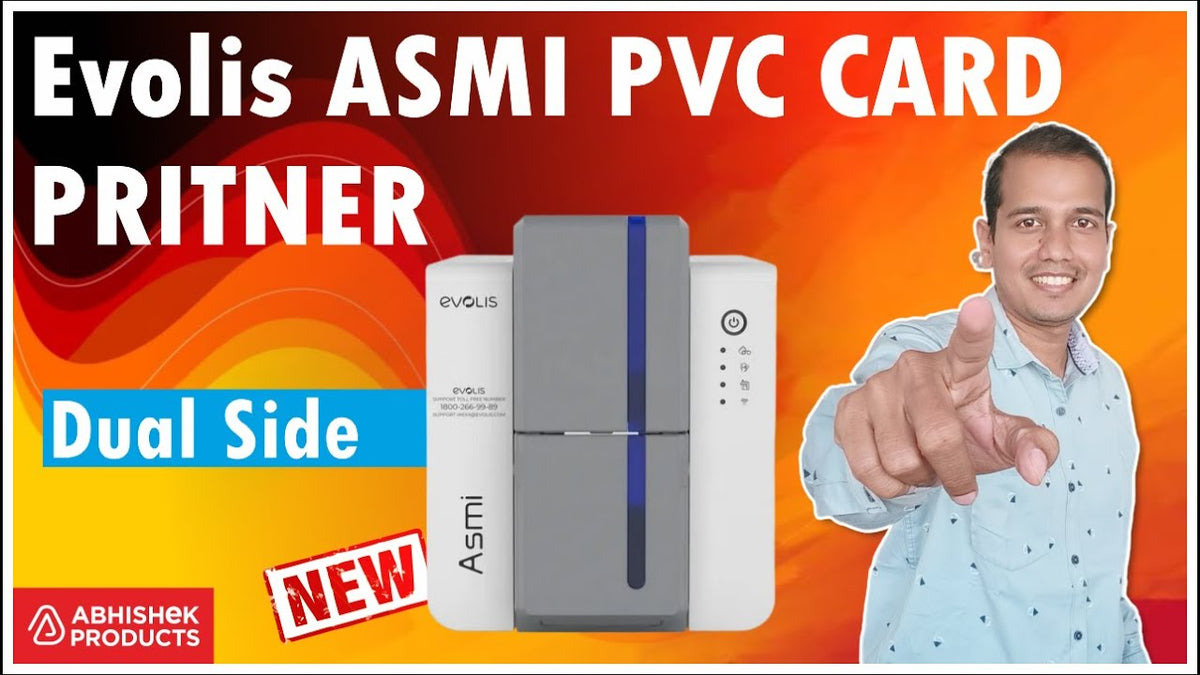 Evolis Asmi PVC Card Printer: Efficient ID Card Printing for Indian Businesses – Abhishek Products