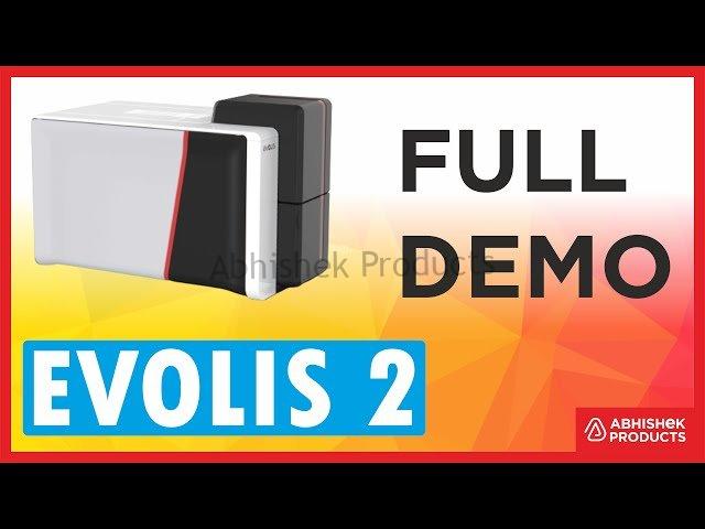 Full Demo Of EVOLIS PRIMACY 2 PVC ID CARD PRINTER Best ID Card Printer ...