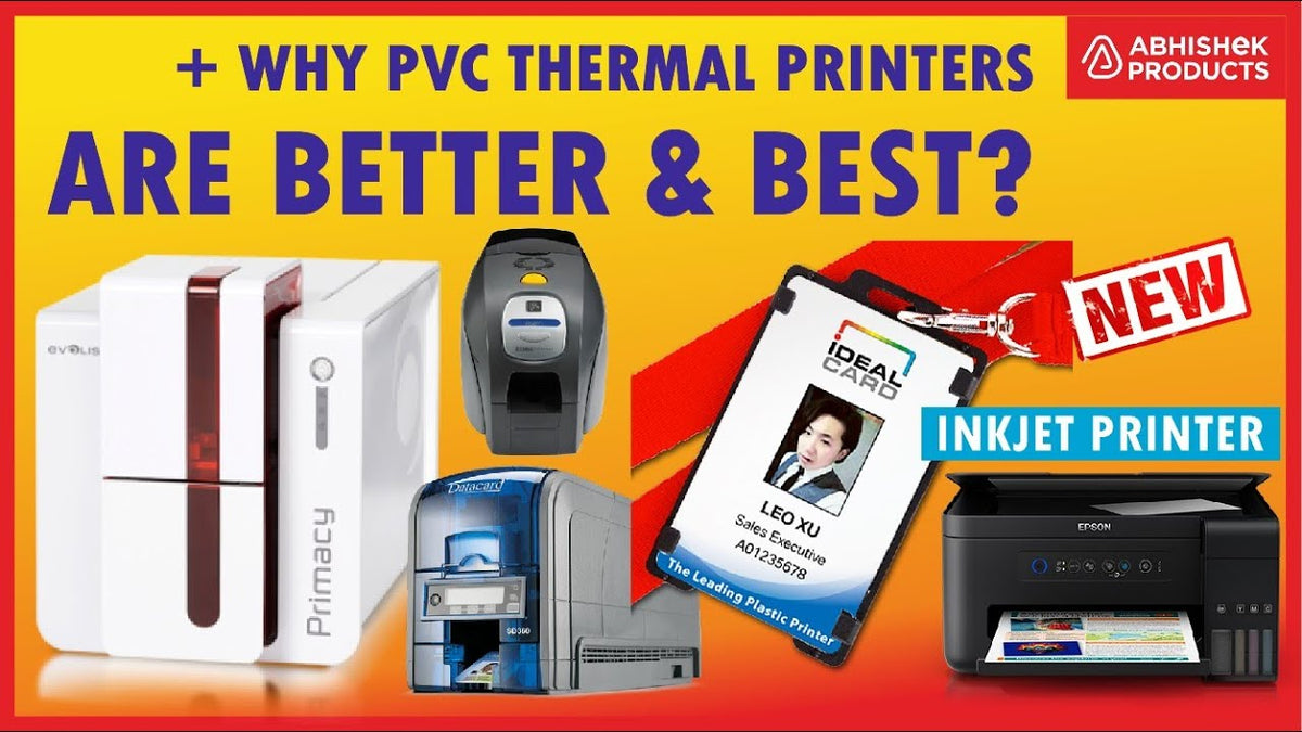 Revolutionize Your Business with Efficient Thermal PVC Card Printers ...
