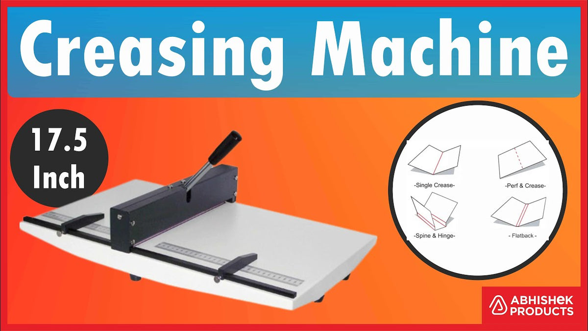 Enhance Your Business with the 17.9 Inch Creasing Machine | Must-Read ...