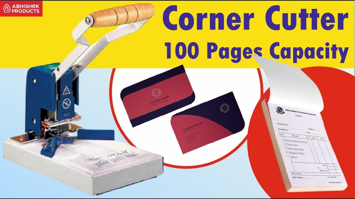 Corner Cutter: 5 Steps to Professional Cards | AbhishekID – Abhishek ...