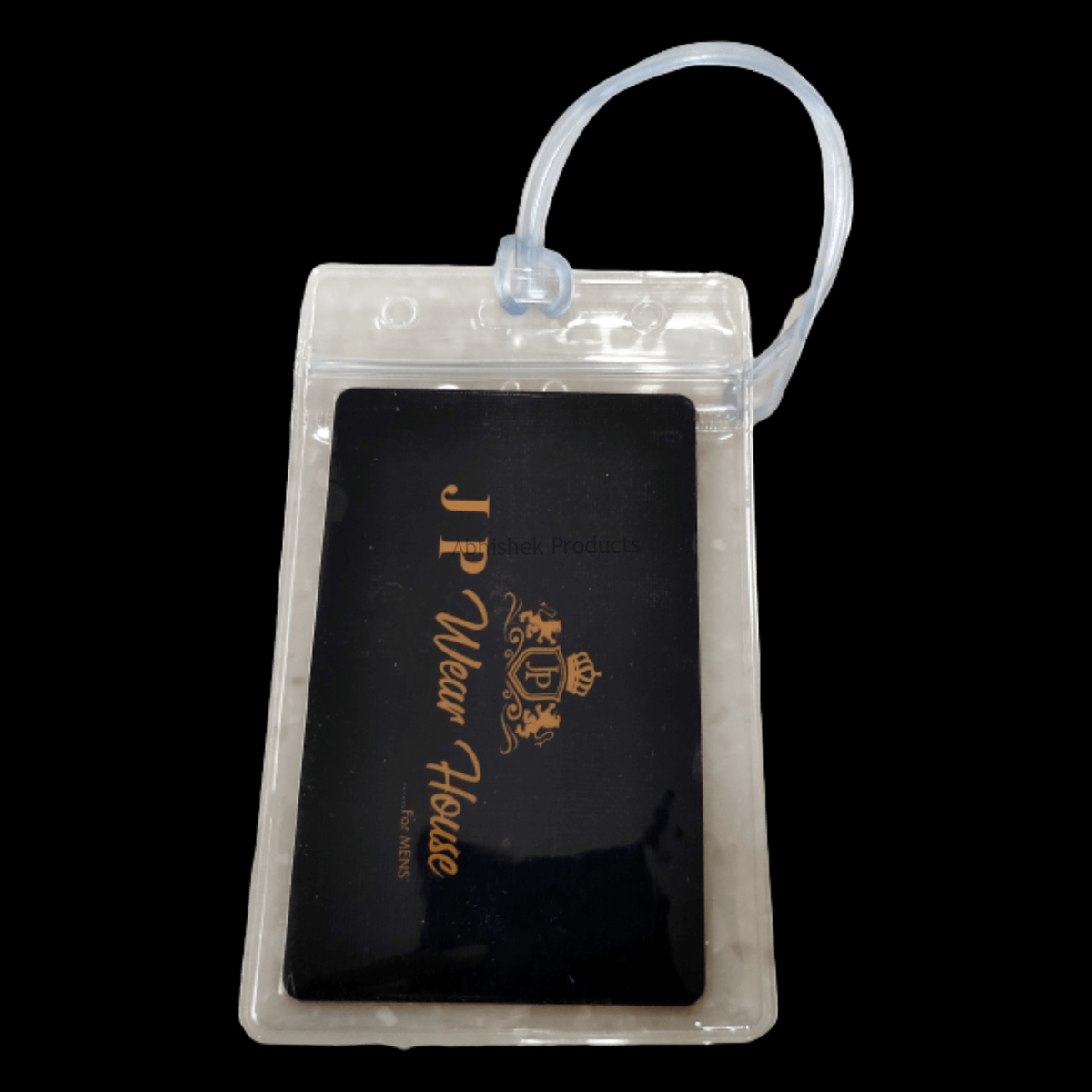Clear Zip Pouch + Nylon Tag For Luggage, Bags And Lockers – Abhishek ...