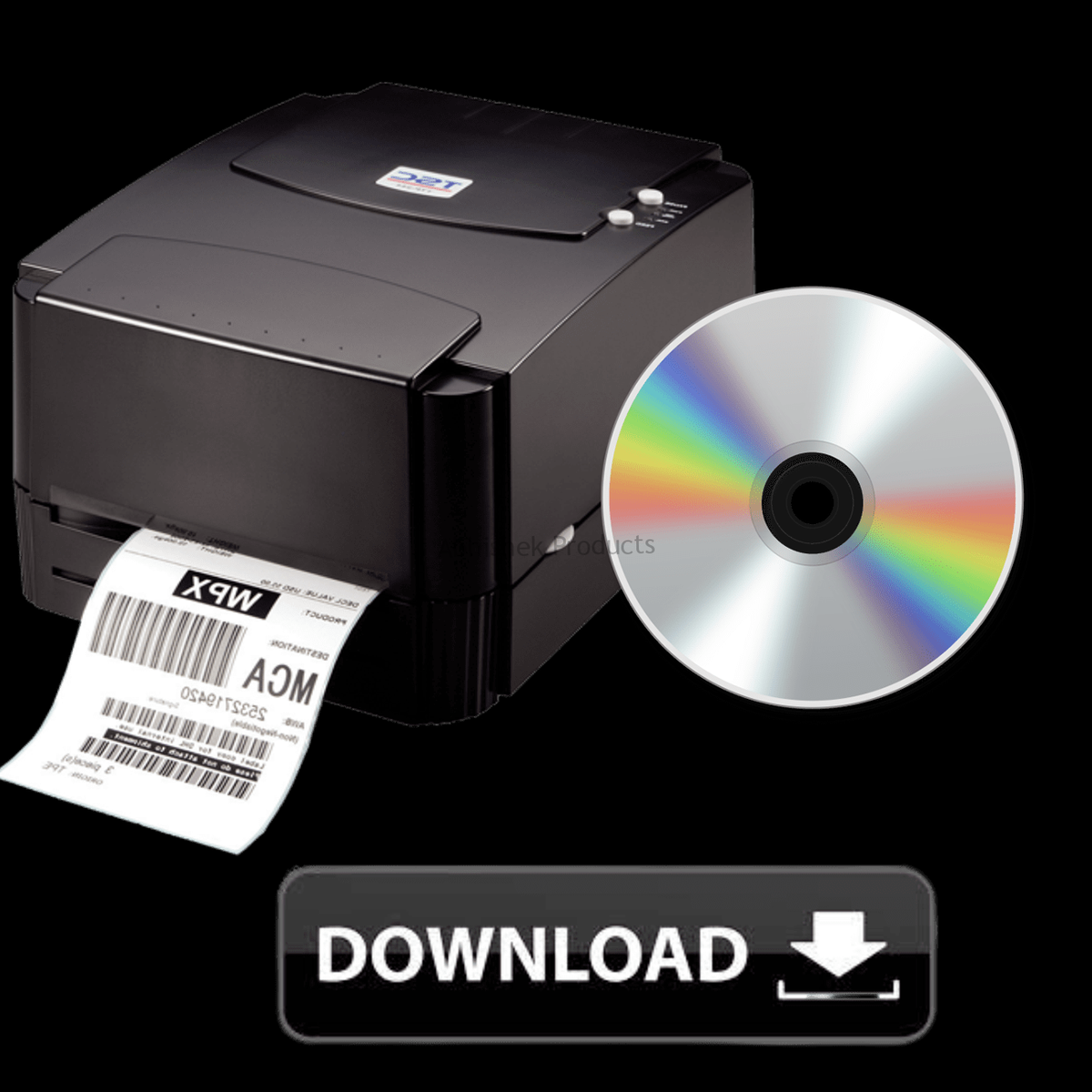 Tsc 244 Pro Thermal Label Printer - Cd Driver And Software Download Li ...