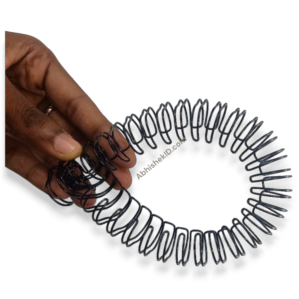 14 mm (150 Papers) A4 Black Wiro Binding Metal Loops Rings 3.1 Ratio ...