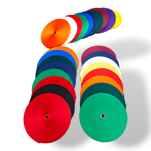 20mm Colour Satin Roll For ID Card Lanyard Tags - Screen Printable ...