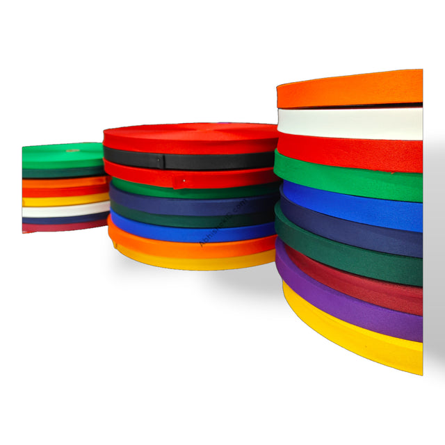 20mm Colour Satin Roll For ID Card Lanyard Tags - Screen Printable - 1 ...