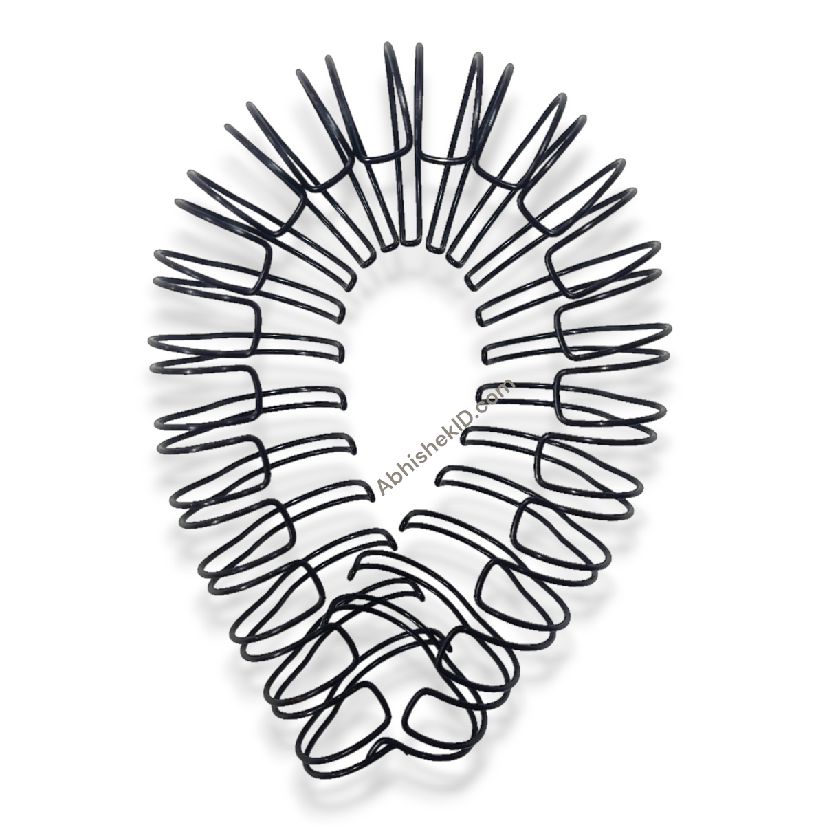 25MM (280 Papers) A4 Wiro Binding Metal Loops Rings 2.1 Ratio - Cut Pc ...