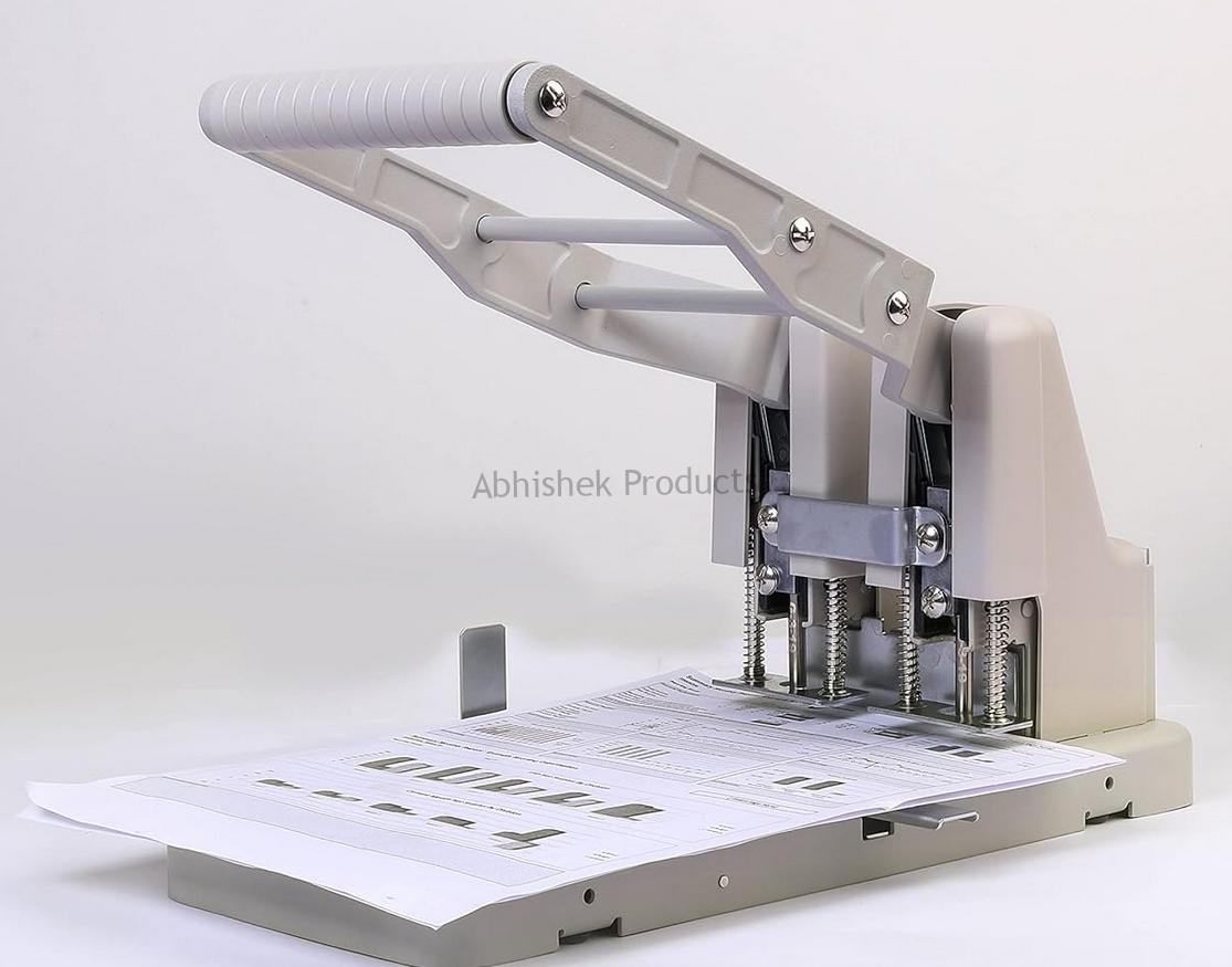 6mm Double Hole Punch Heavy Duty 2 Hole Metal Paper Punch for Office U ...