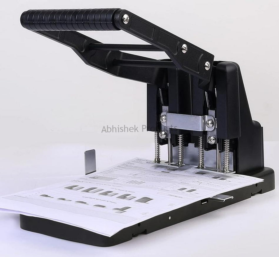 6mm Double Hole Punch Heavy Duty 2 Hole Metal Paper Punch for Office U ...