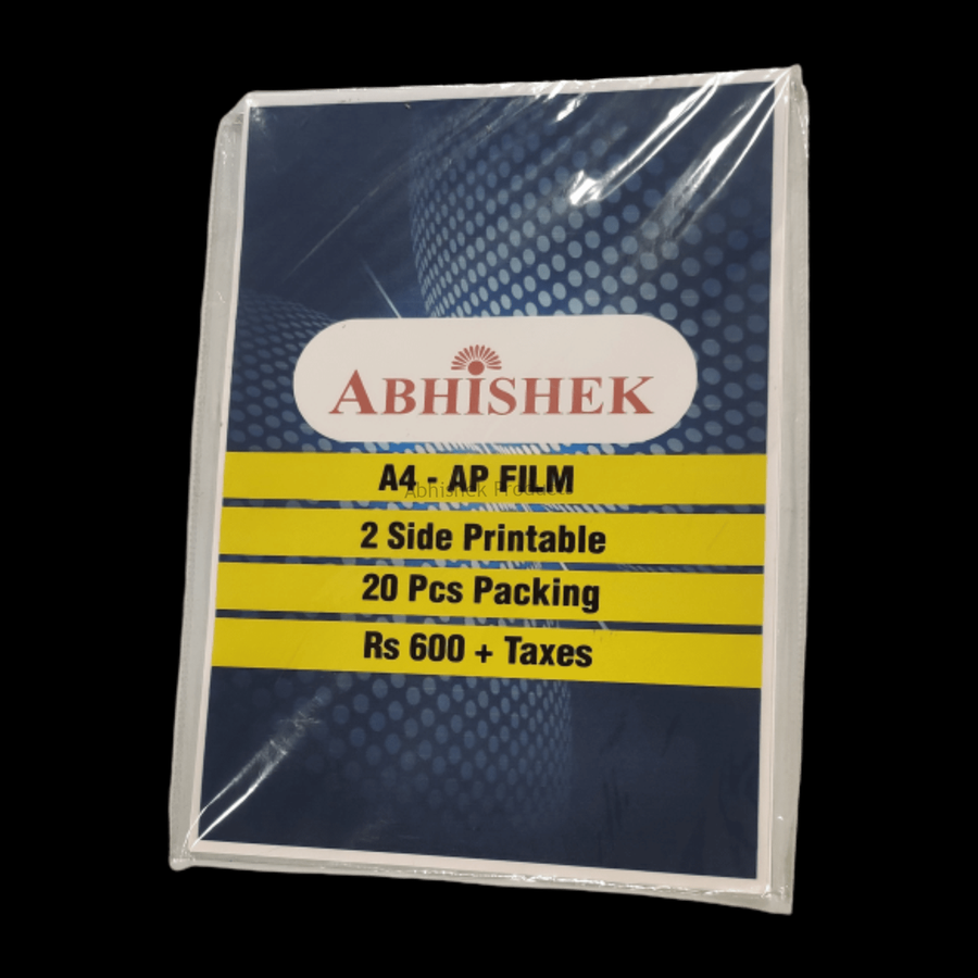 A4 Ap Film 20 Sheets + 20 Pcs A4 350 Mic Lamination Pouch For Id Cards ...