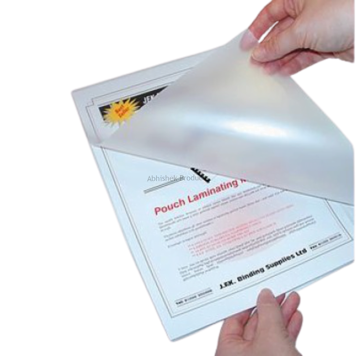 A4 250 Mic Glossy Hot Lamination Pouch for ID & Aadhar – Abhishek ...