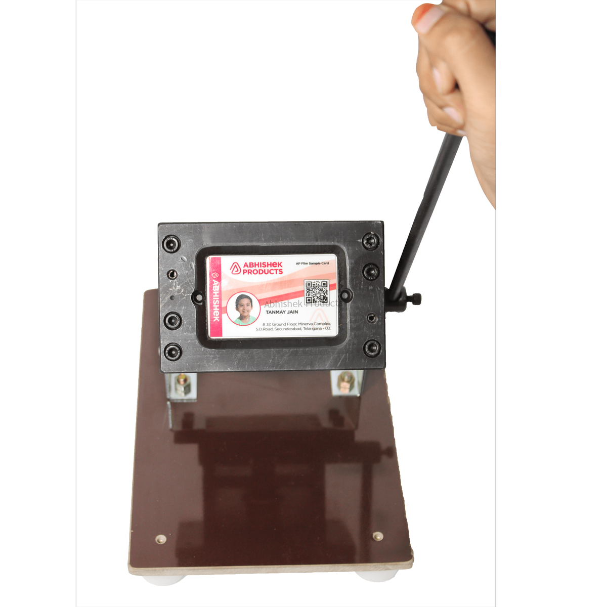 Heavy Duty 54x86mm PVC ID Card Die Cutter - 350 Micron High Volume Cap ...