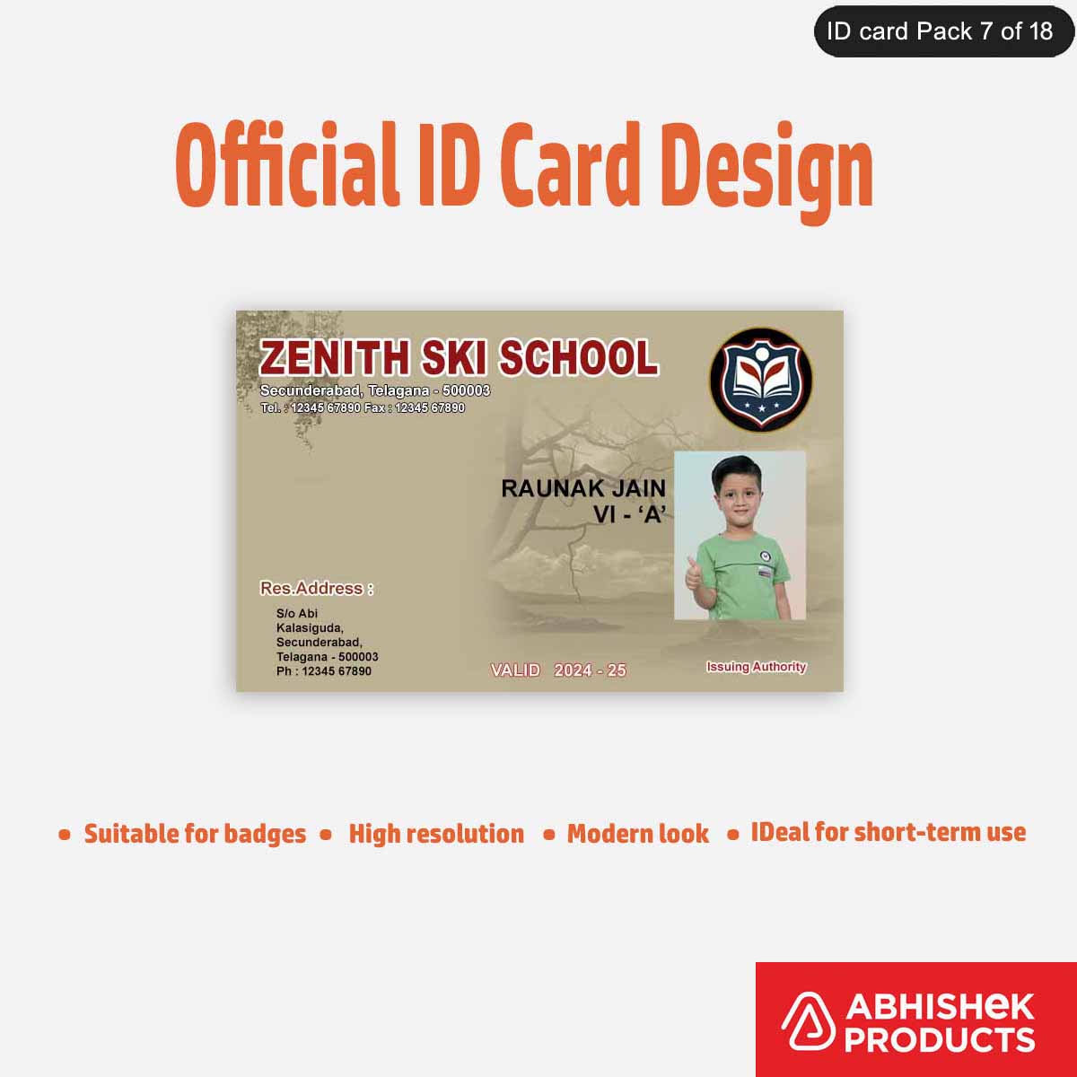 Official ID Card PSD Templates - 50 Government & Institutional Designs ...