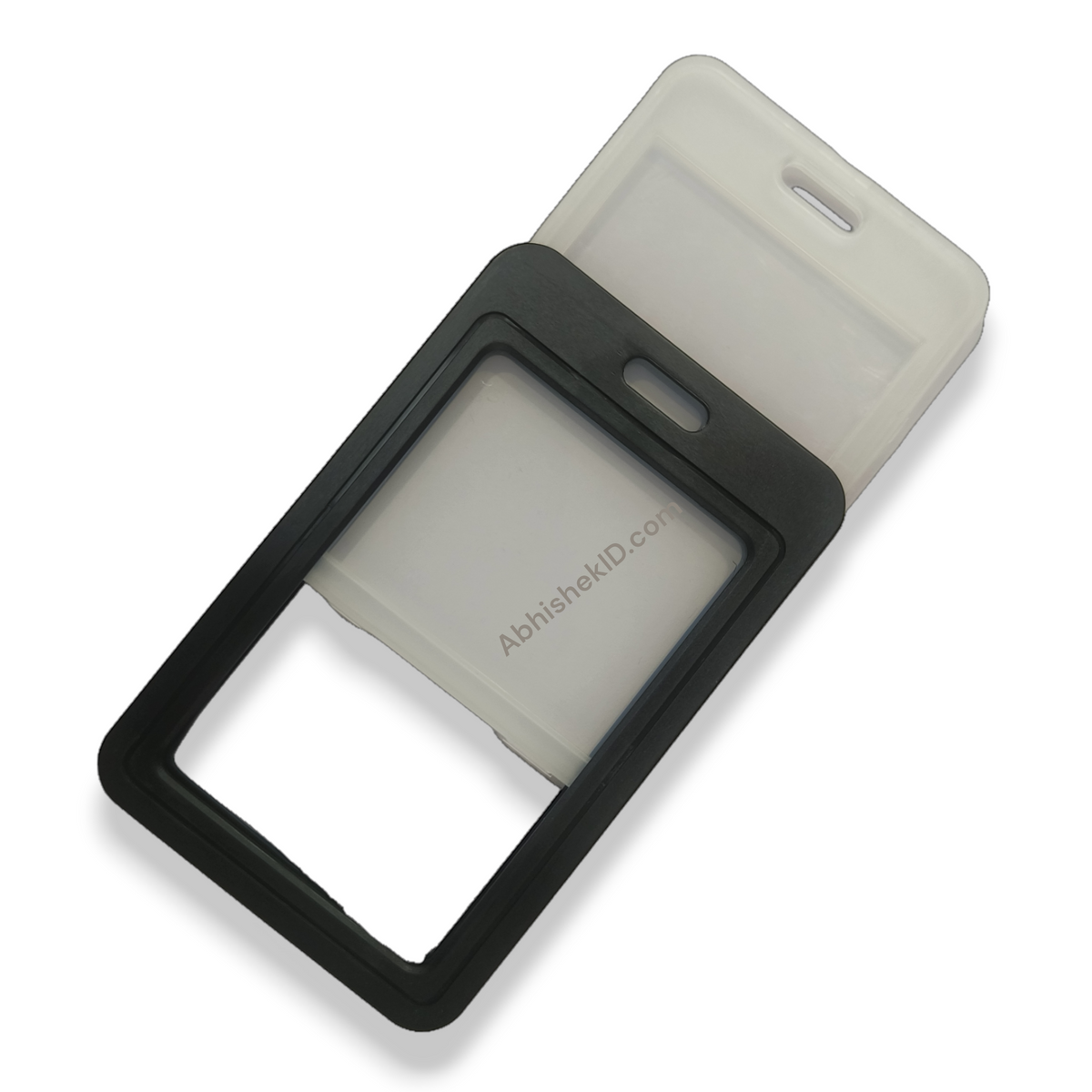 Black Jacket Holder - Heavy Indian Grade 54X86MM Vertical PVC Transpar ...