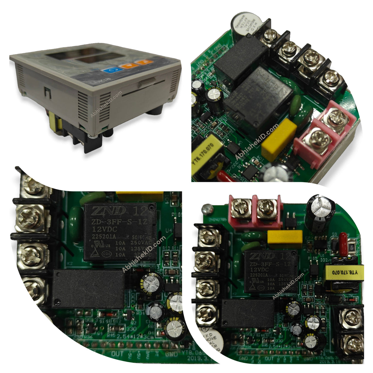 Digital Display Led Control Board For ID Card Fusing Machine Lukia Spa ...