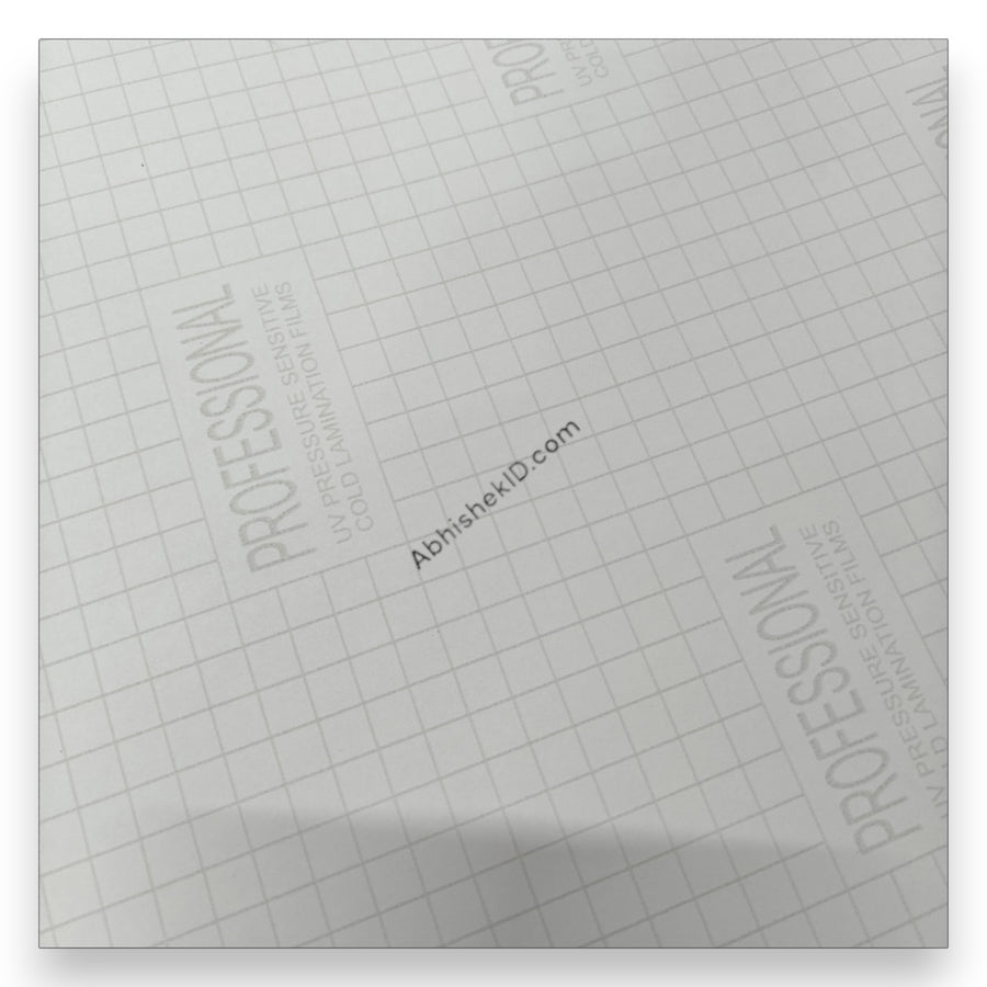 Glossy Cold Lamination Roll For Photo Frames, ID Cards, Signage - 13 I ...