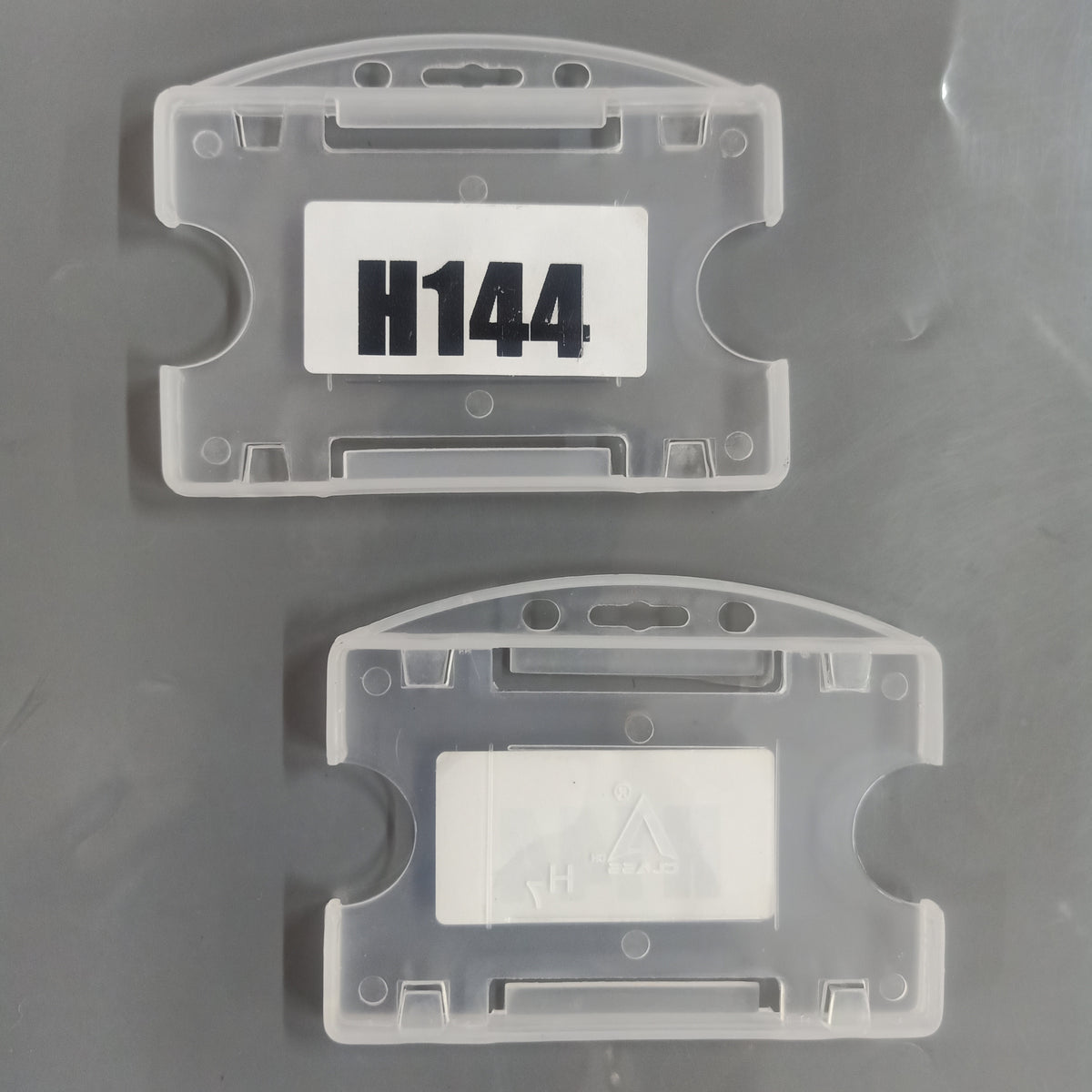 H144 Dual PVC ID Card Holder | Two-Card Capacity – Abhishek Products