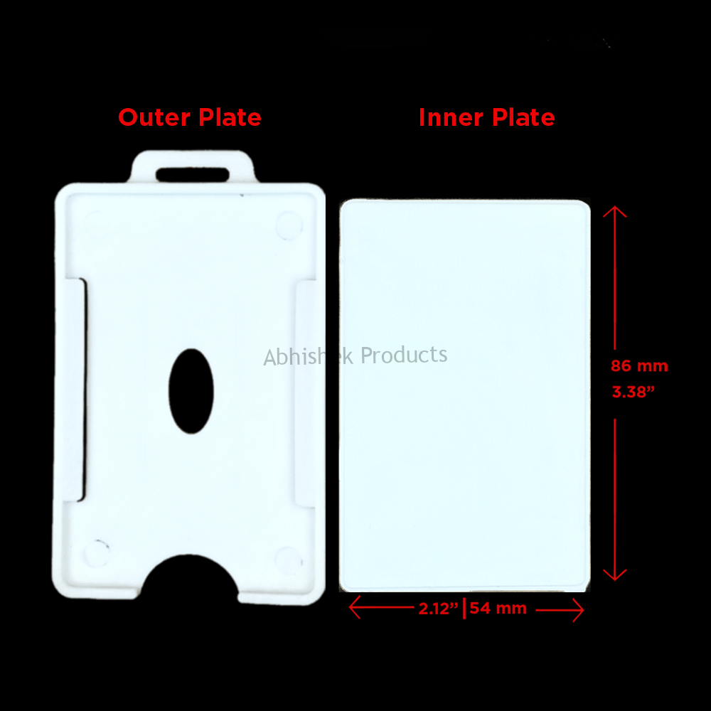 H43 44 - 54X86 Executive Pasting ID Card Holder – Abhishek Products