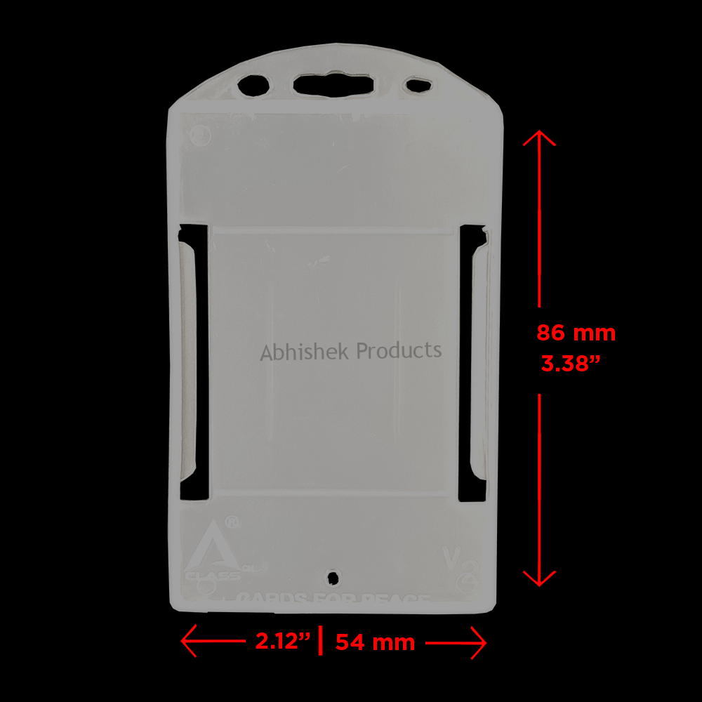 H53 – 54X86MM PVC RFID ID CARD HOLDER – Abhishek Products