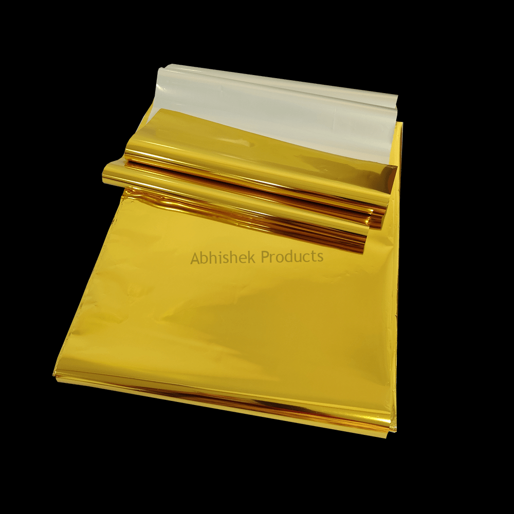 Light Gold Easycut Metallic Foil Roll – Abhishek Products
