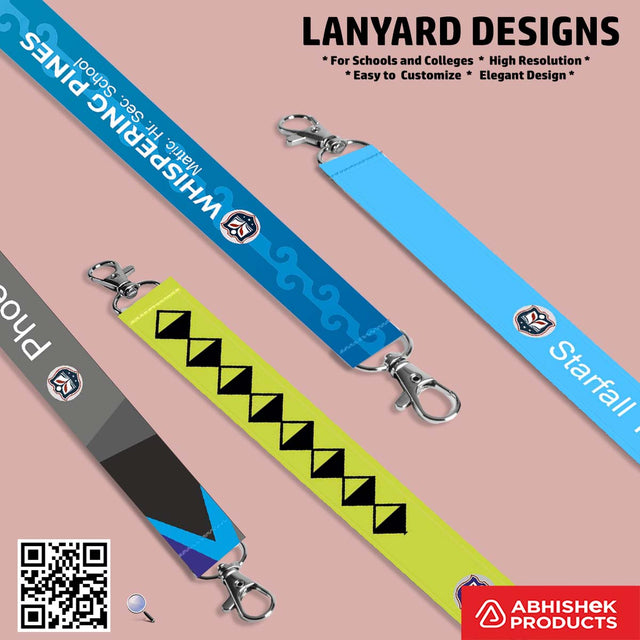5>Modern Lanyard Designs for ID Card - 50 CorelDRAW Templates Design F ...