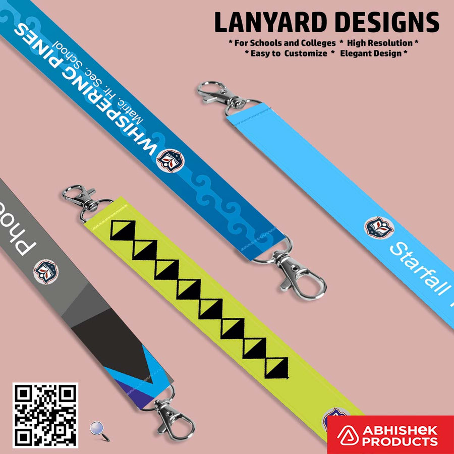Modern ID Card Lanyard Design Templates - 50 CDR | AbhishekID ...