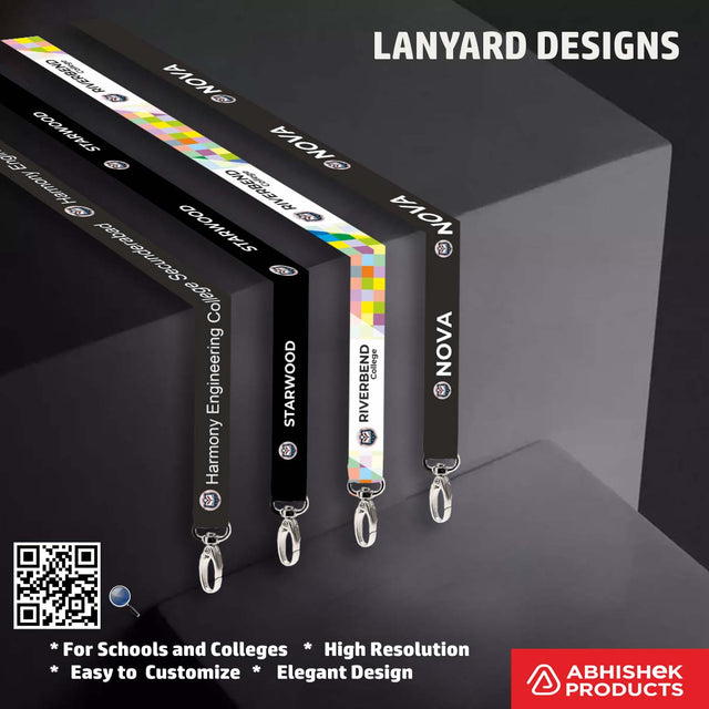 3>Premium ID Card Lanyard Designs - 50 CorelDRAW Templates Design File ...