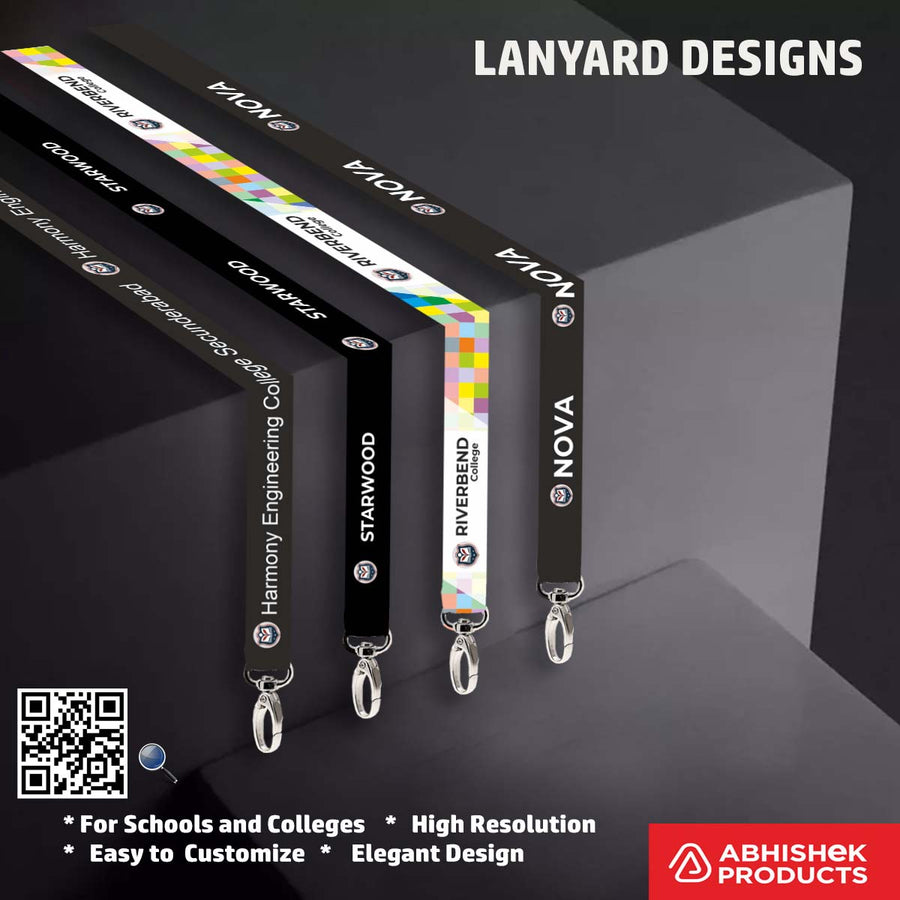 3>Premium ID Card Lanyard Designs - 50 CorelDRAW Templates Design File ...
