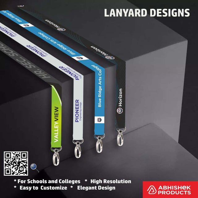 3>Premium ID Card Lanyard Designs - 50 CorelDRAW Templates Design File ...