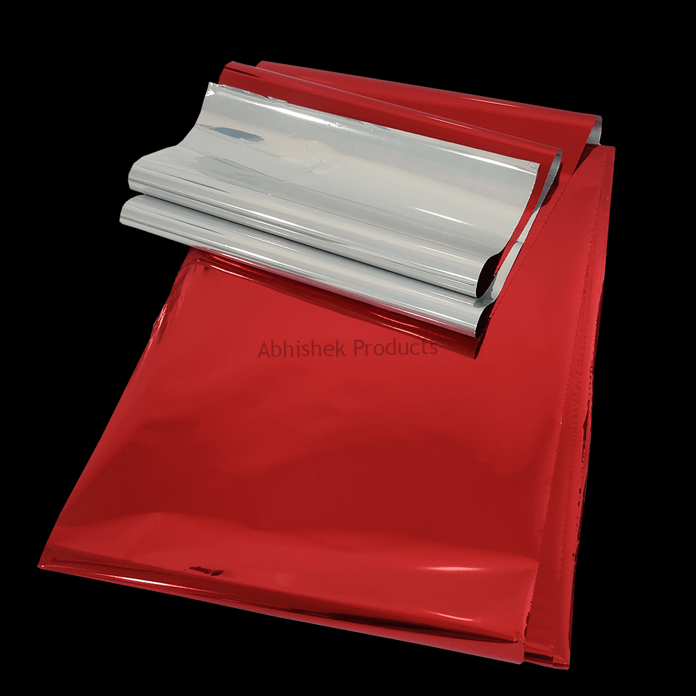 Red Easycut Metallic Foil Roll – Abhishek Products