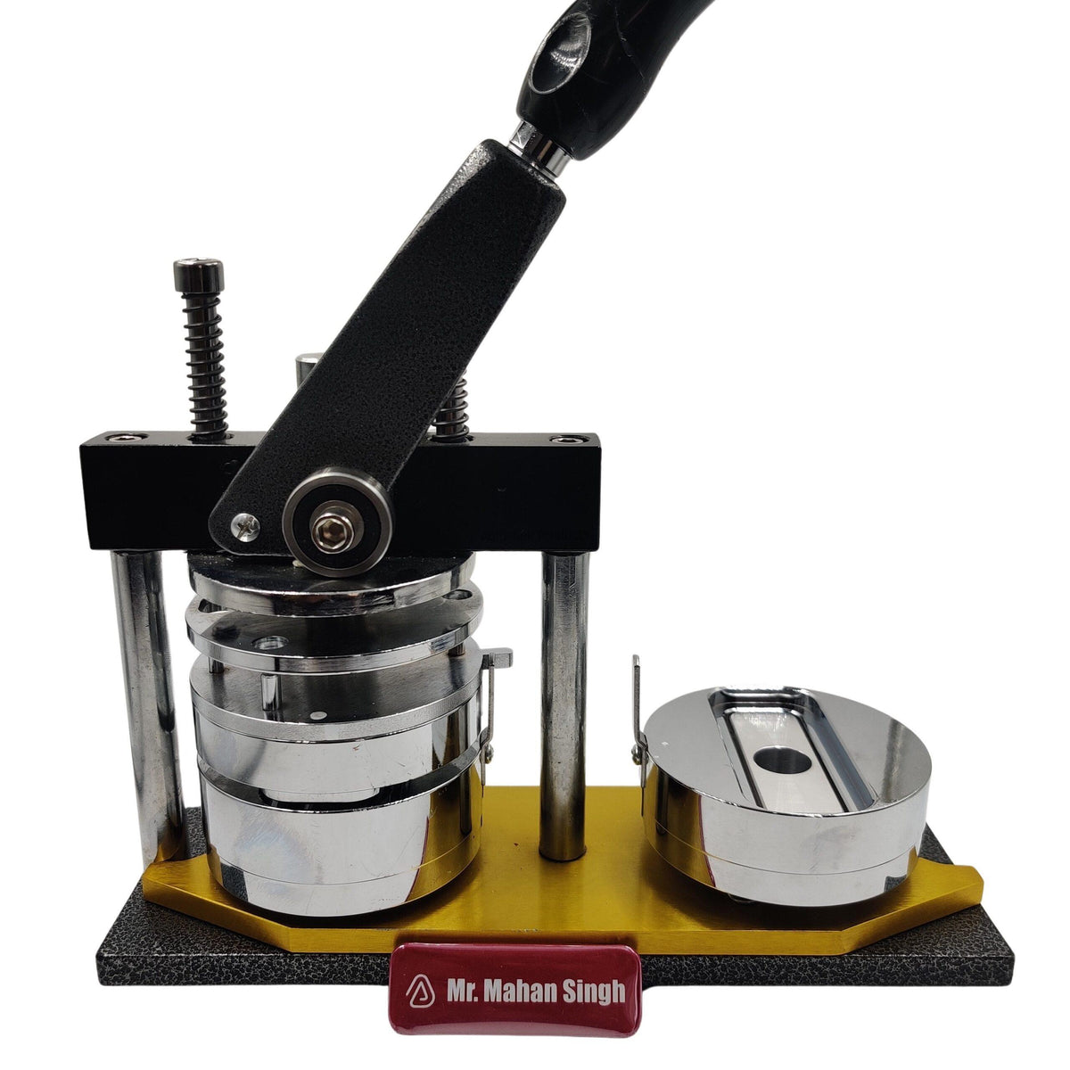 Rectangle Button Badge Machine Heavy Duty 67x22 mm Pin Back Machine -1 ...