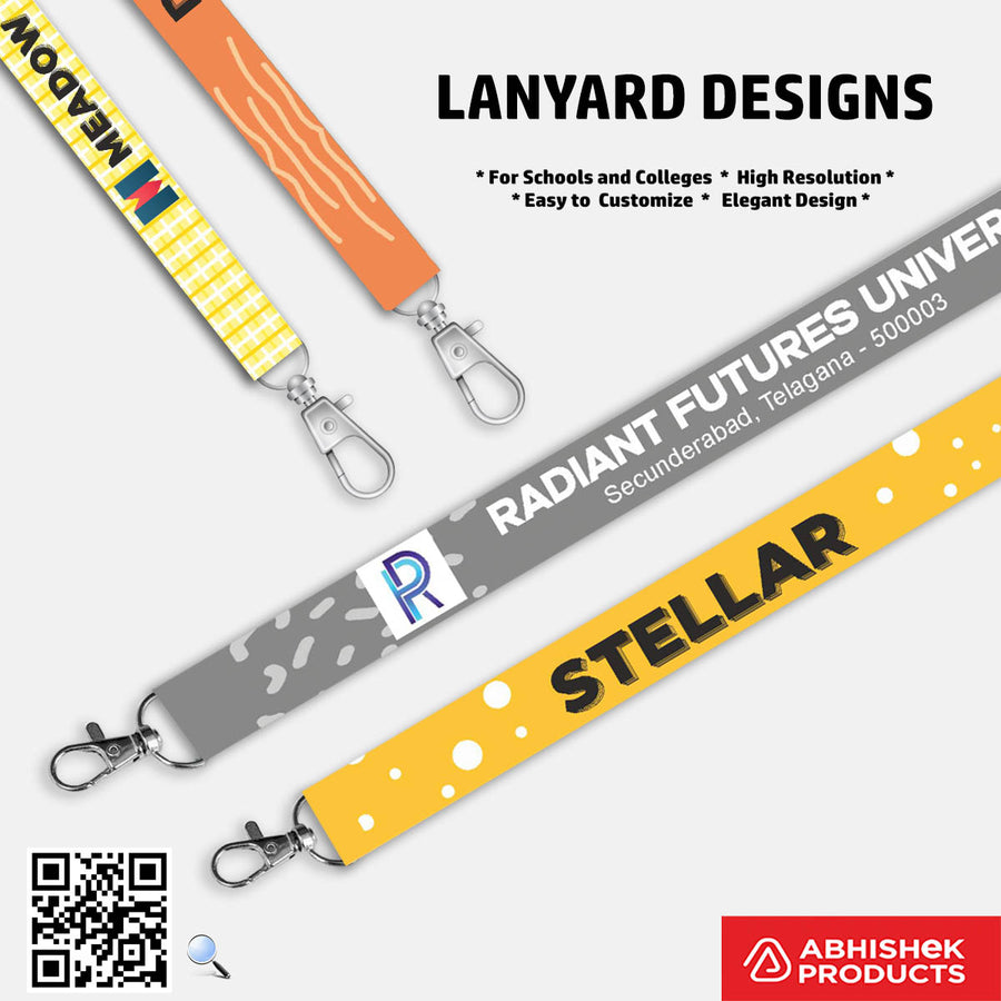 6>School Lanyard Designs - 24 CorelDRAW Templates Design Files – CDR v ...