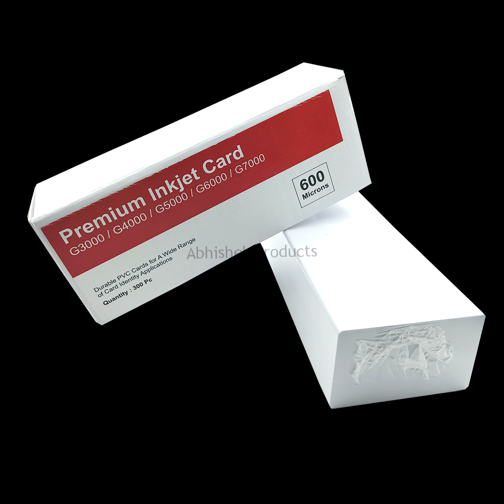 Canon Inkjet Printable PVC THICKER Cards White For G3000 , G4000, G500 ...