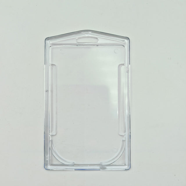 H130 - Crystal 54X86MM Vertical PVC Transparent ID Card Holder ...
