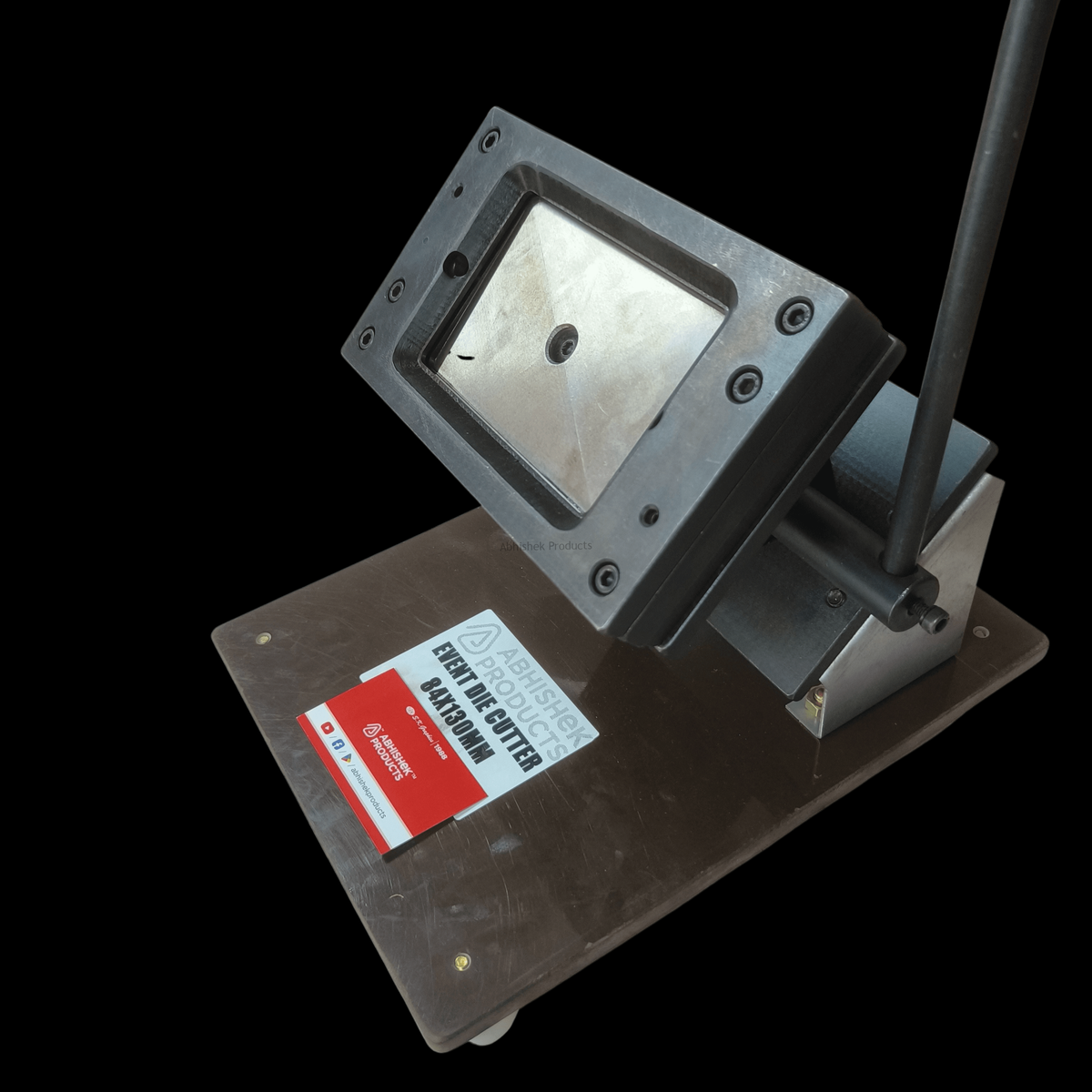 84x130mm Heavy Duty Expo Id Card Cutter 350 Mic Capacity For Pvc Id Ca ...